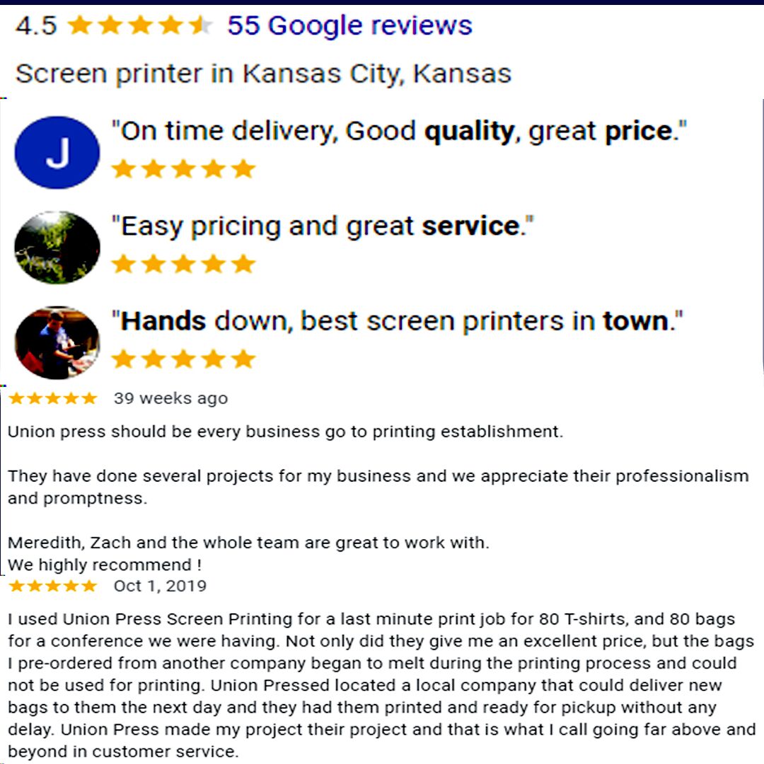 Kansas City Screen Printing & Embroidery, Custom T-shirts & Apparel ...